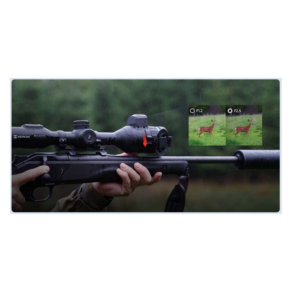 Luneta Noktowizyjna HIKMICRO Alpex 4K A50E + X-HOG Pro 850/940 NM + GRATIS